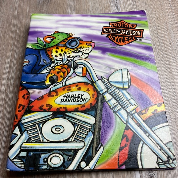 Harley-Davidson | Other | Harley Davidson Motorcycles 3 Ring Binder ...